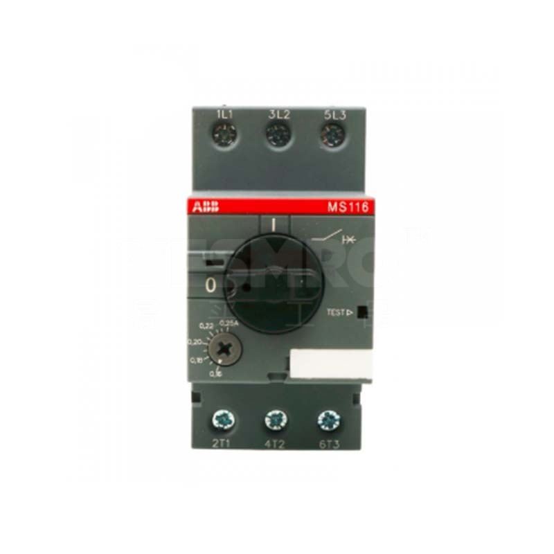 ABB MS116-2.5 2.5A 电动机保护用断路器 马达保护断路器 H66381【图片 价格 型号 参数 厂家】易买工品官网