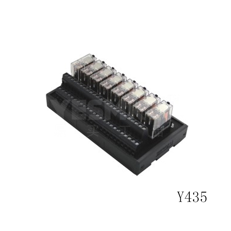 胜蓝 SiRON Y系列 宽底座型功率继电器模块 Y435 8位2C功率继电器模块 H56205【价格 图片 批发 报价】_易买工品官网