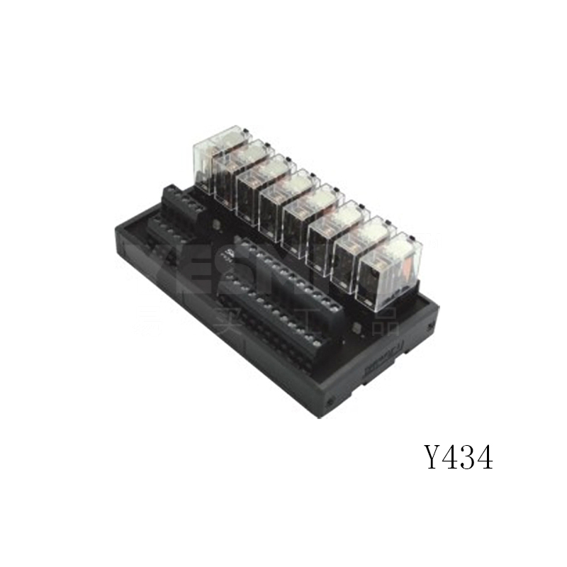 胜蓝 SiRON Y系列 宽底座型功率继电器模块 Y434 8位1C功率继电器模块 H93548【价格 图片 批发 报价】_易买工品官网