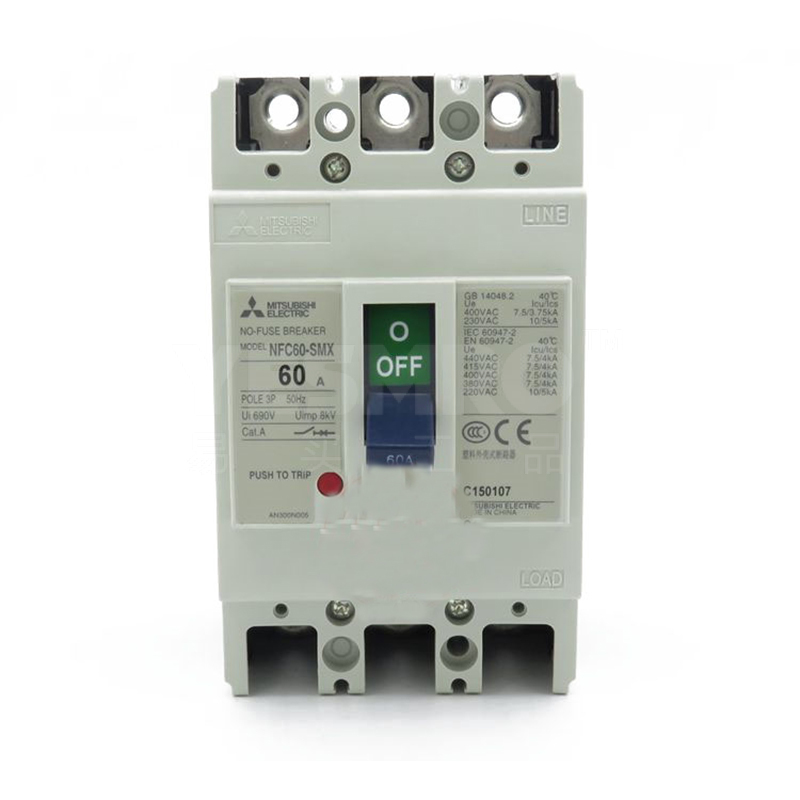 三菱 MITSUBISHI NF63-CV 3P 60A 【价格 报价 图片 型号 代理 经销商】