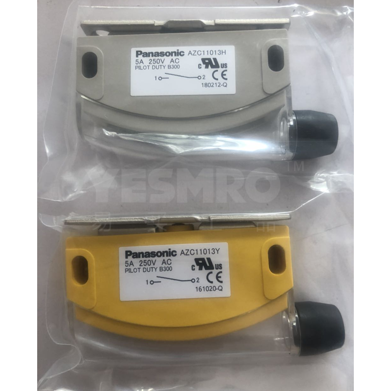 松下 Panasonic AZC 安全门开关 AZC11113HK01（已停产） 常闭 AC220-250V W60*D15*H38.2 灰 ...