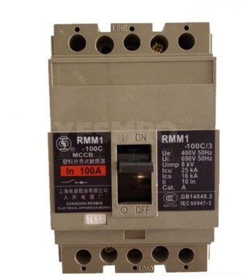 上海人民电器厂(上联) RMM1 塑壳断路器 RMM1-100H/3300 100A 3P H【50kA】 3【复式热磁脱扣器】 100 100 M02309【价格 图片 批发 报价】_易买工品官网