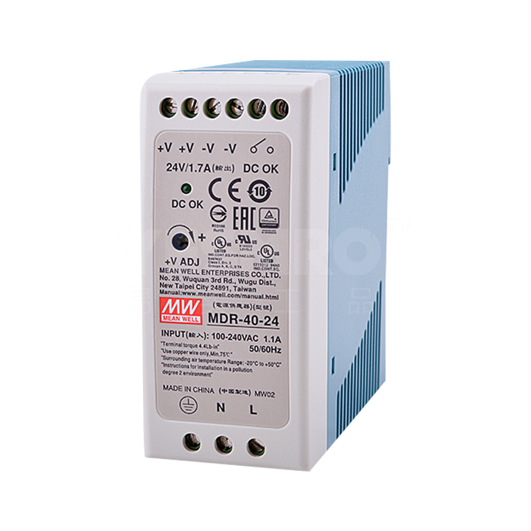 台湾 明纬 MDR-40-24 【价格 报价 图片 型号 代理 经销商】