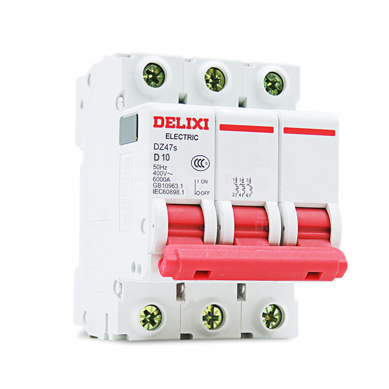 德力西电气 DELIXI DZ47s D型 3P 10A 【价格 报价 图片 型号 代理 经销商】
