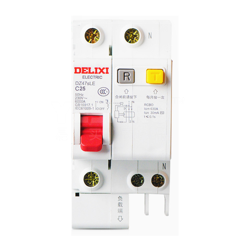 德力西电气 DELIXI DZ47SLE 1P+N C 25A 【价格 报价 图片 型号 代理 经销商】