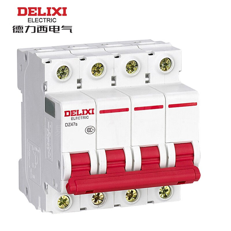 德力西电气 DELIXI DZ47s D型 4P 25A 【价格 报价 图片 型号 代理 经销商】