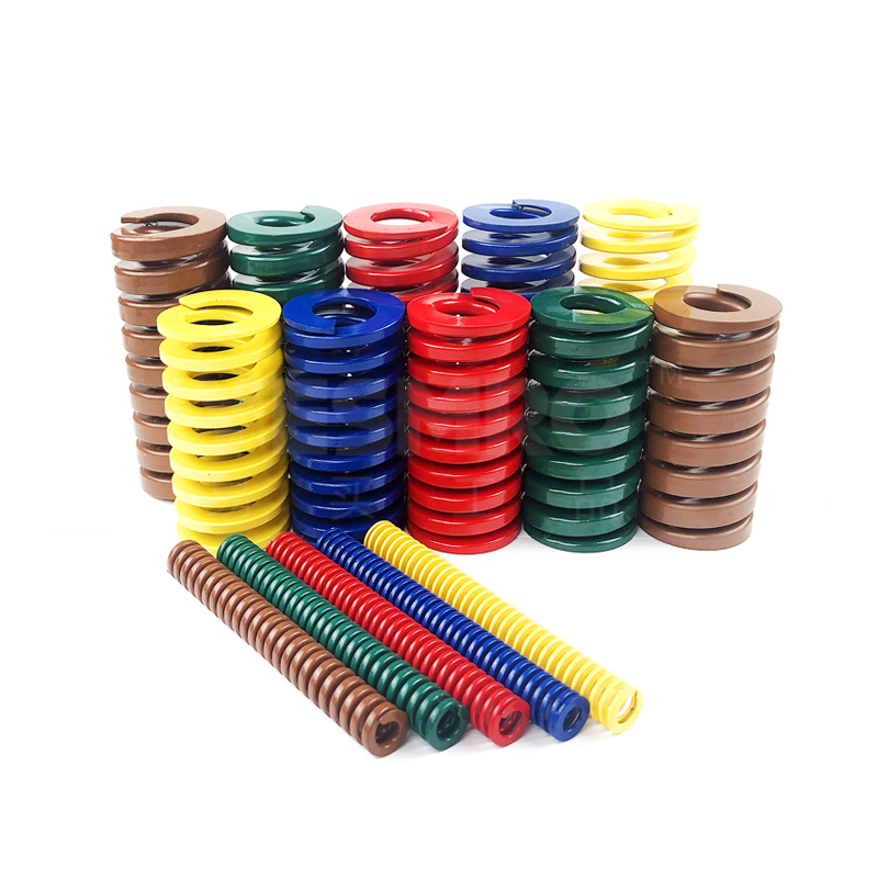 易买优选黄标 模具弹簧 矩形弹簧-黄（外径*内径*高度22*11*25） 外径*内径*高度=22*11*25mm BY9125【价格 图片 ...