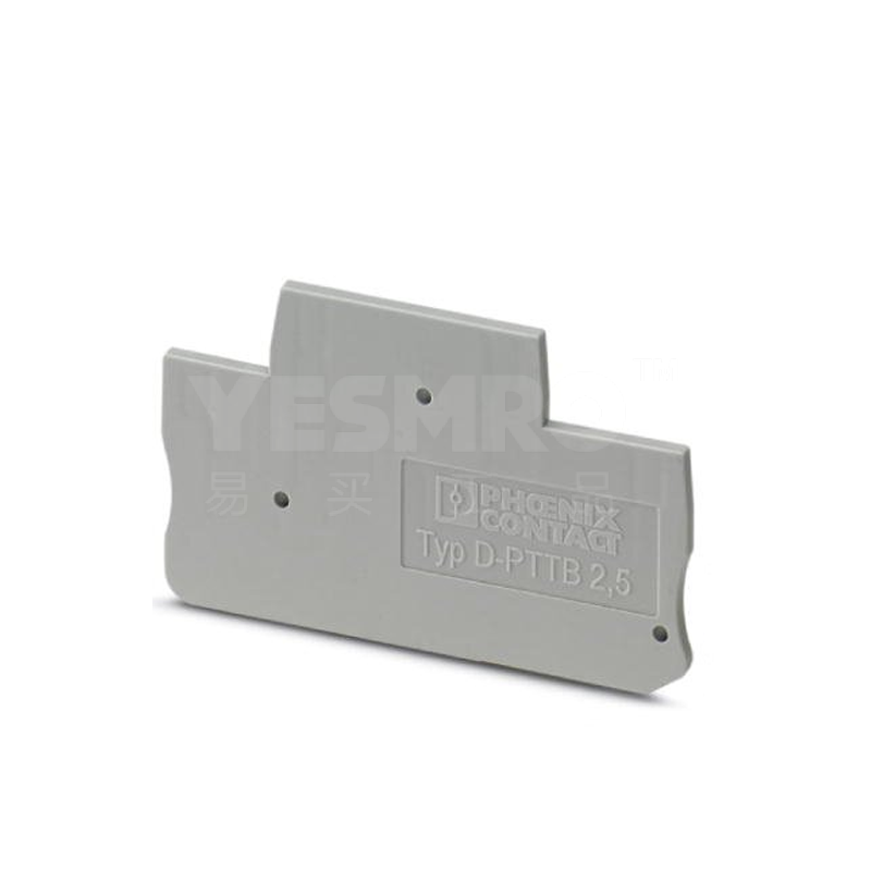 菲尼克斯 PHONEIX CONTACT 端板/隔板 D-PTTB 2,5(盒装) 端板/隔板 灰 2.2 68 39.6 3211634 ...