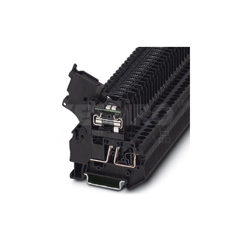 菲尼克斯 PHONEIX CONTACT ST回拉式弹簧接线端子 ST 4-HESILED 24 (5X20)(盒装） 黑 单层 4 500 ...