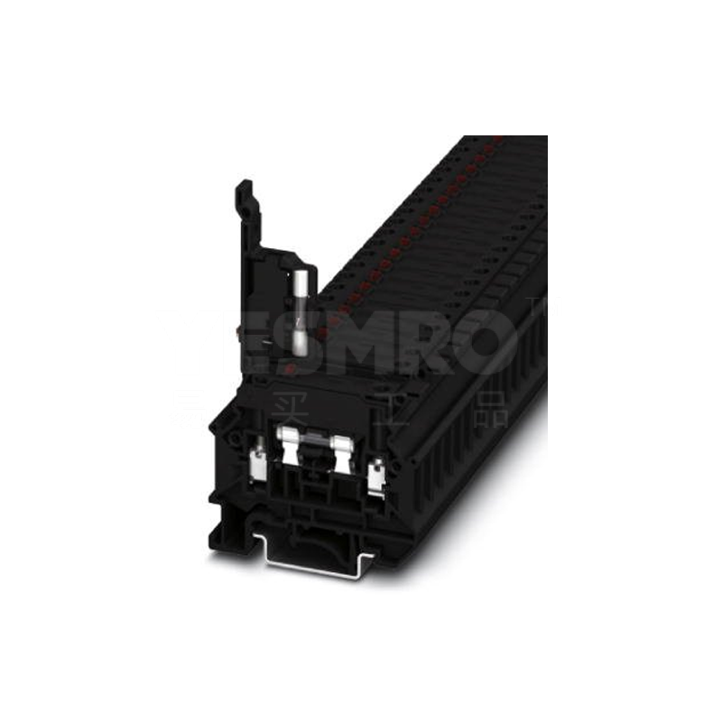 菲尼克斯PHOENIX UK螺钉式接线端子 UK 5-HESILED 24 N(片装） 黑 单层 4 500 6.3 8.2 3000540 ...