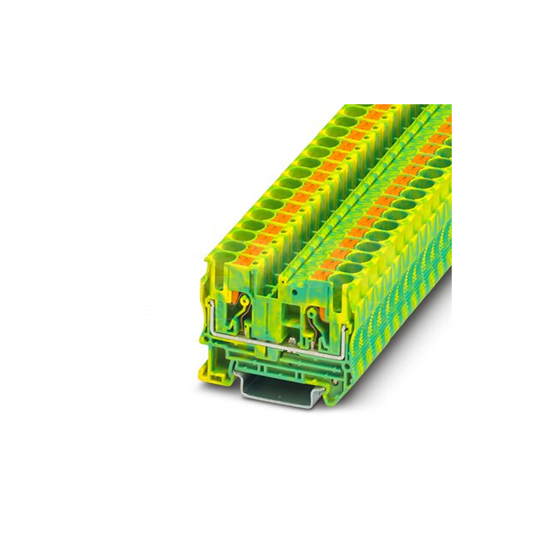 菲尼克斯 PHONEIX CONTACT PT直插式接线端子 PT 6-PE(片装) 黄绿 单层 6 - - 8.2 3211822 ...