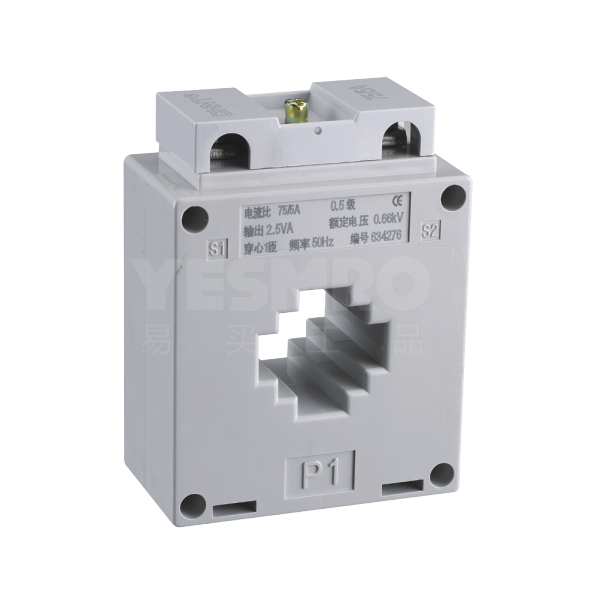 正泰 CHINT BH-0.66Ⅰ系列低压电流互感器(3级) BH-0.66 30ⅠB 50/5A 1匝 3级 B：封闭式；H：电流互感器。 0.66kV Ⅰ型 3级 窗口宽度30mm 改进型 ...