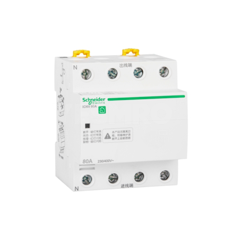 施耐德 Schneider iCNV自恢复过欠压保护器 80A 4P iCNV系列自恢复过欠压保护器 【价格 报价 图片 型号】