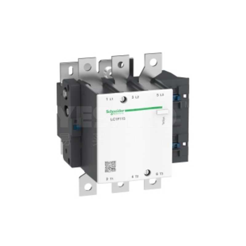 施耐德 Schneider TeSys F系列接触器 LC1-F150 3P 150 - - 3NO 无线圈 LC1F150 H07898 ...