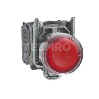 施耐德 Schneider XB4系列平头复位按钮 完整型号 XB4BA42=ZB4BZ102+ZB4BA4 Φ22 平头复位按钮 圆形平头 ...