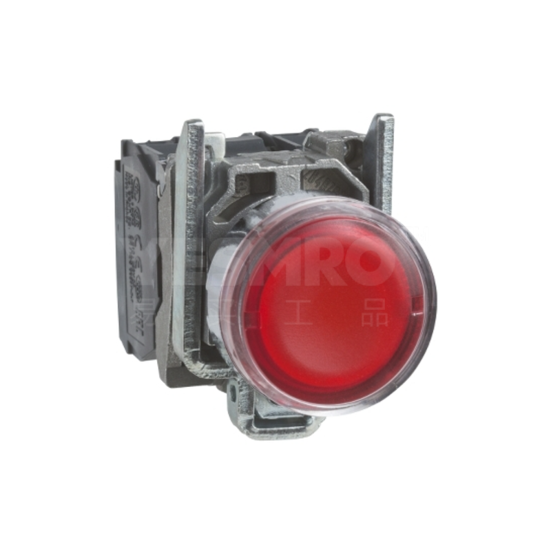 施耐德 Schneider XB4系列带灯平头复位按钮(配 Universal LED) 完整型号 XB4BW34B5=ZB4BW0B15 ...