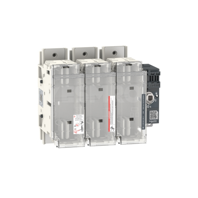 施耐德 Schneider FuPacT GS系列隔离开关熔断器组 Fupact GS 400 3P 隔离开关熔断器组 正面或右侧控制 400 ...