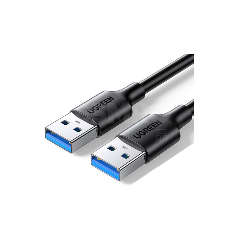 绿联 UGREEN USB数据线 US128-USB 3.0 A公对A公数据线-黑色-2米 UGREEN绿联 60526 黑 镀锡铜 2 60526 XJ3313【价格 图片 批发 报价】_易 ...