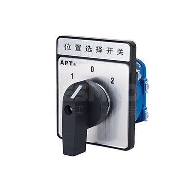 APT LW39-16系列转换开关 LW39-16AYS-4GB-1111/2P 16A A YS【手柄带钥匙型】 定位式 4GB【45°定位，G位置开始顺时针到B位置结束】 1111 ...