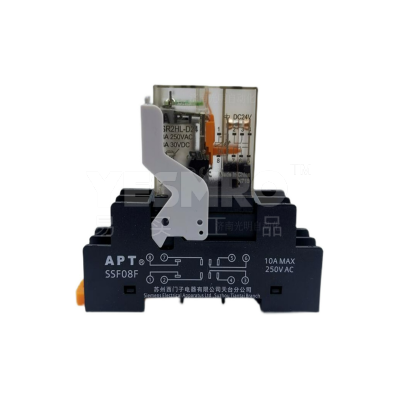 APT 继电器附件 SSF08F 标准型插座 2C/O 10A 250V SR YY6524【价格 图片 批发 报价】_易买工品官网