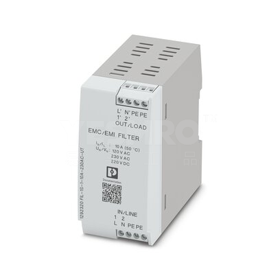 菲尼克斯 PHONEIX CONTACT 滤波器 FIL-1S-1-10A-230AC-UT AC230V/DC220V 10 50Hz 电磁 ...