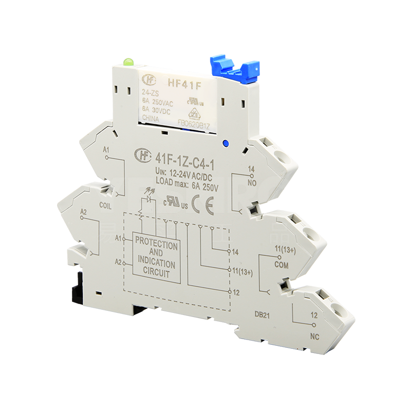 宏发 HONGFA 41F-1Z-C4-1 超薄型 继电器模块 【价格 报价 图片 型号】