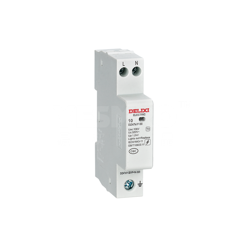 德力西 DELIXI DZ47sY-II 40kA 1P 385V 电源类电涌保护器 N73959【价格 图片 型号 参数 手册】易买工品官网