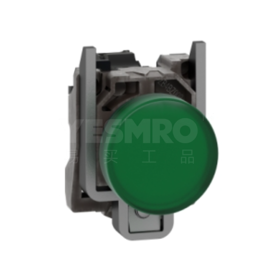 施耐德 Schneider XB4系列指示灯(Universal LED) 完整型号 XB4BVB3=ZB4BVB1+ZB4BV033 ...