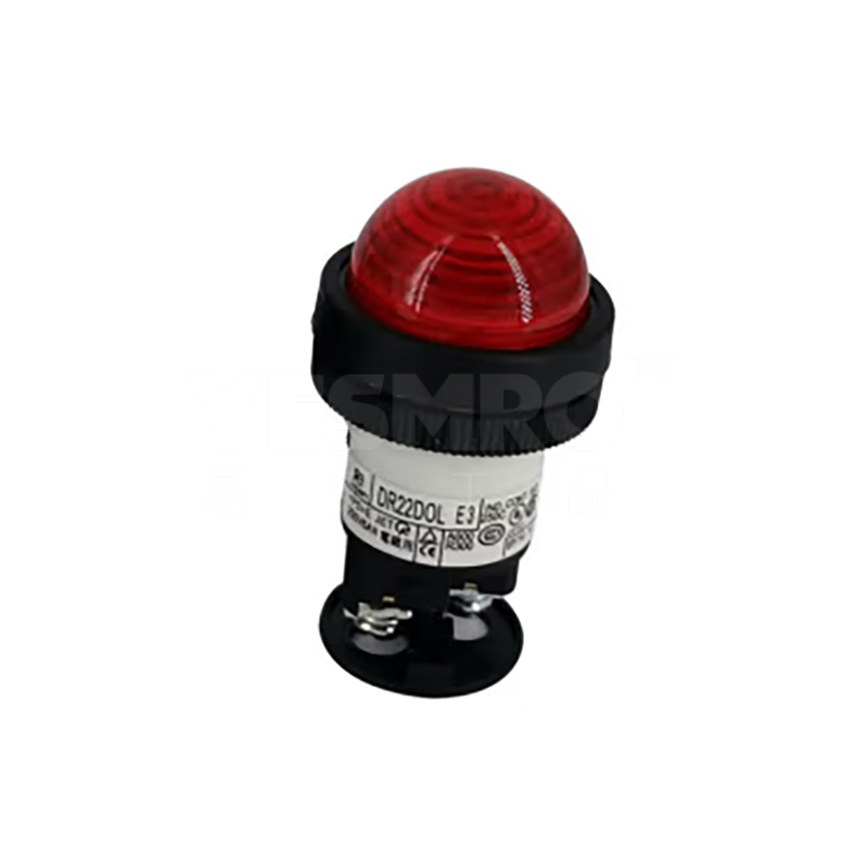 富士电机 Fuji Electric AR/DR30 (30mm) 指示灯 DR30D0L-E4R 白炽灯 Φ30 突圆型 AC/DC12 ...