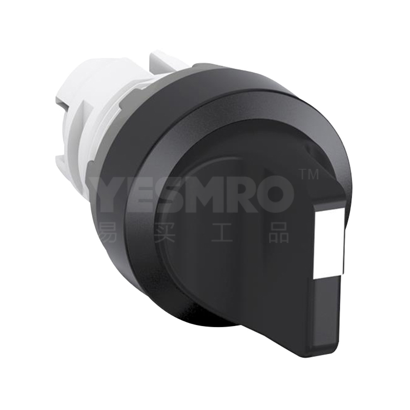 ABB MSS系列 短柄塑料圈旋钮头 M3SS3-10B 圆形选择开关头 三位自复 短柄 Φ22 10054947 W64413【价格 图片 批发 报价】_易买工品官网