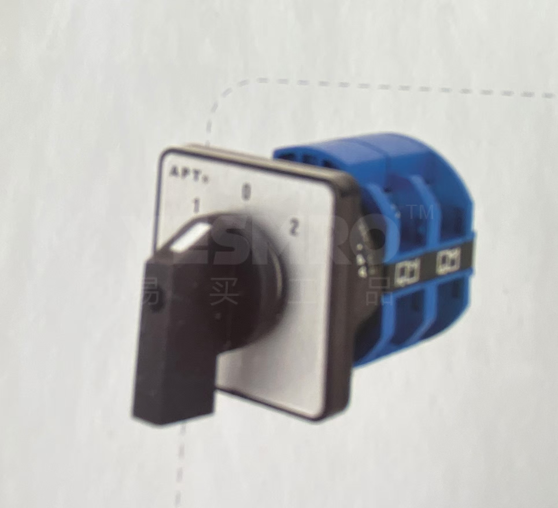 APT LW39-63系列转换开关 LW39-63-9AC-04/2Gr 63A 一般型 定位式 9GA【90°定位，A位置开始顺时针到C位置结束】 04 2节 100807685 ...