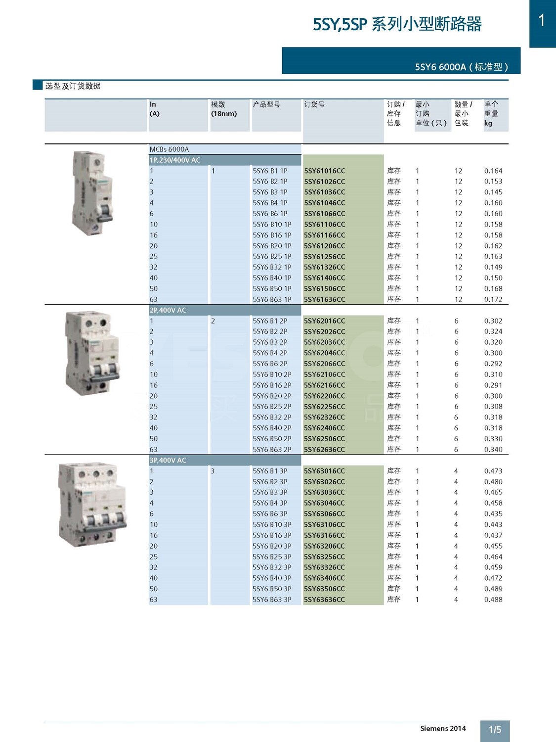 西门子 SIEMENS 5SY6 3P C32 【价格 报价 型号 代理 经销商】_易买工品官网
