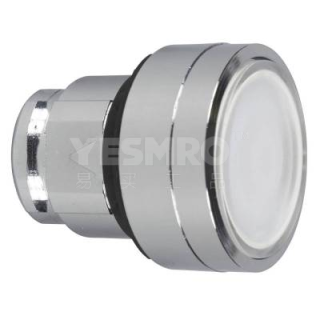 施耐德 Schneider XB4系列平头自锁带灯按钮(配 Universal LED) 按钮头 ZB4BH013 Φ22 带灯平头自锁按钮头 ...