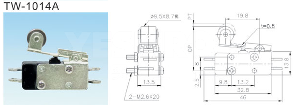 天得 TEND 微动开关 TW-1014A 【价格 图片 批发 报价 型号】_易买工品官网