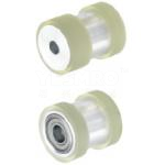 火也 聚氨酯滚轮 带槽型 无轴承型 DD2282【价格 图片 批发 报价】_易买工品官网