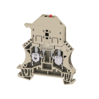 魏德米勒 Weidmüller WSI 接线端子 WSI 6/LD 250AC(盒装) - 熔丝保险端子 6 mm² 螺钉联接 5*20 ...